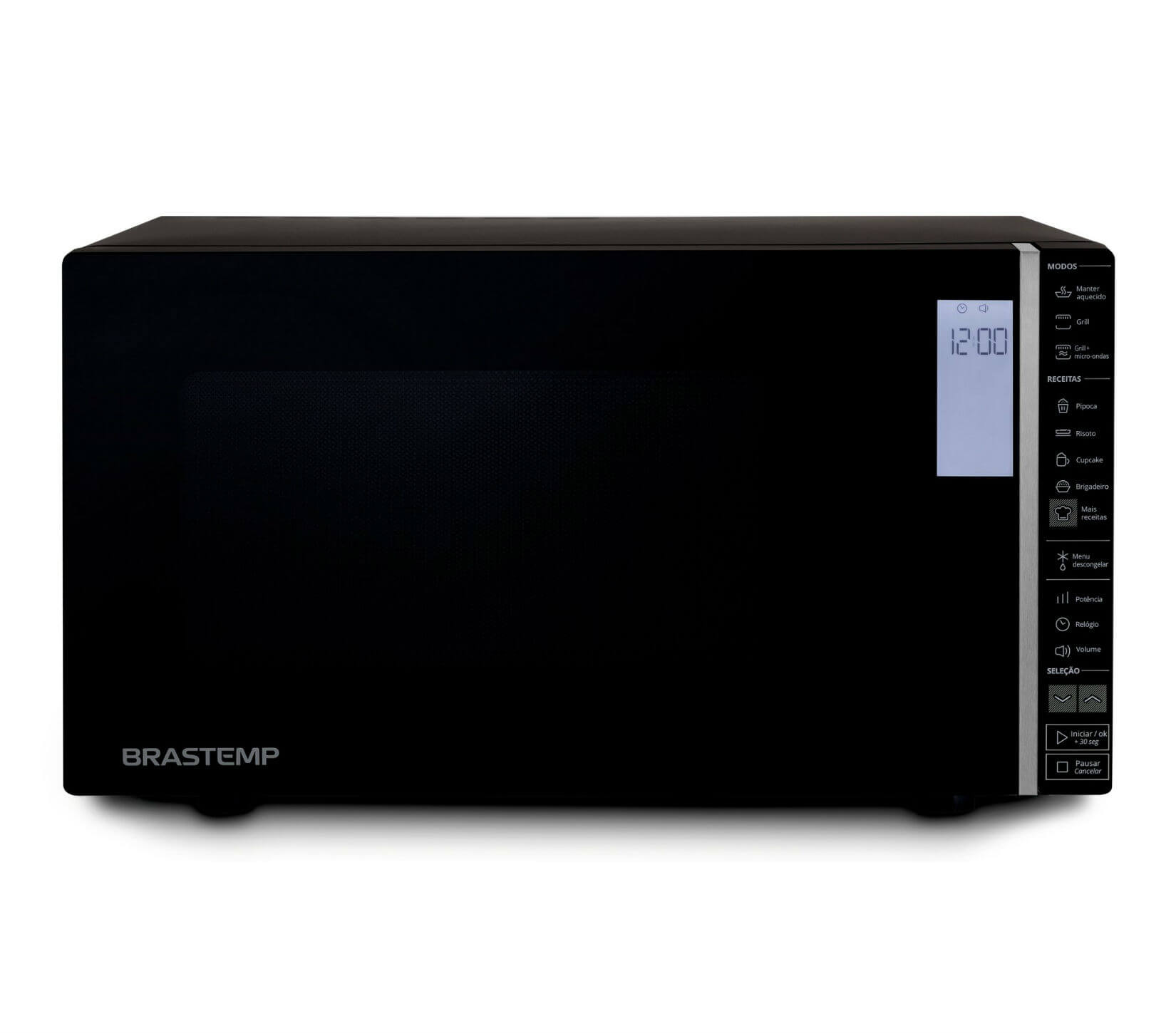 Micro-ondas Brastemp 32 Litros Preto com Grill